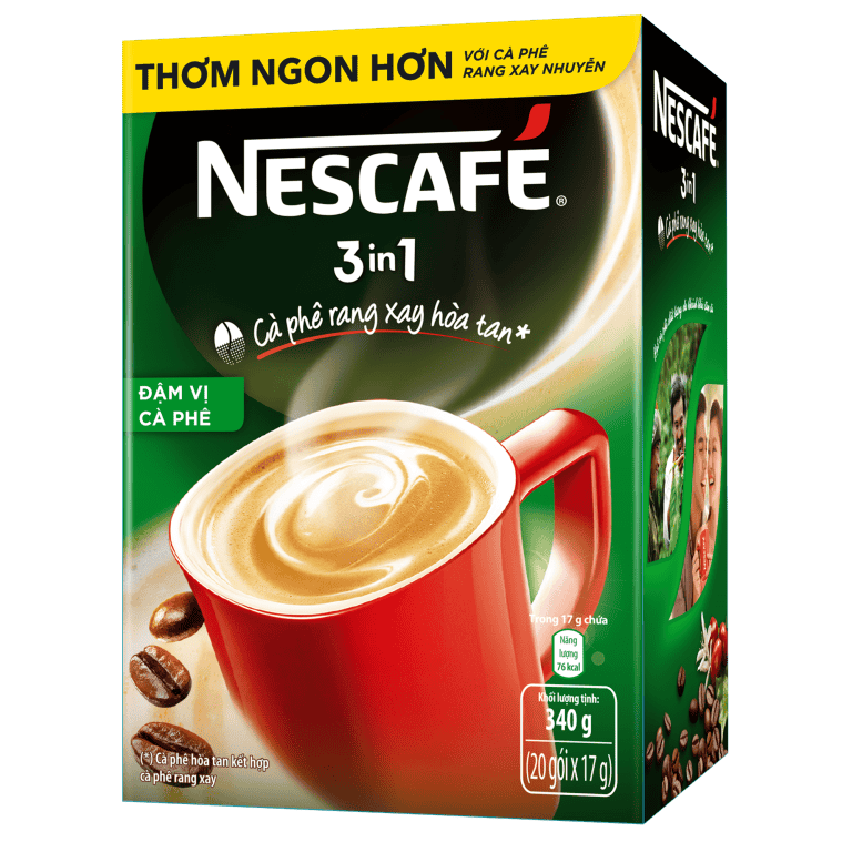 Nescafe Xanh & Đỏ Hộp Giấy | Kho hàng tiêu dùng